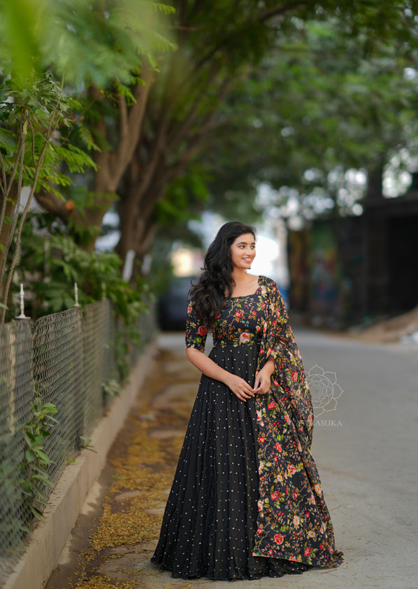 Black Flora Sparkle – Vastrasuka