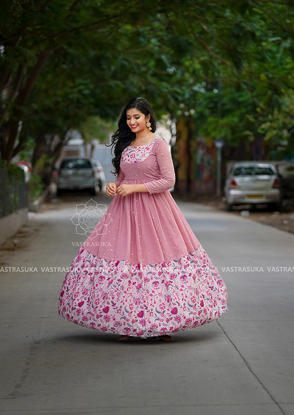 Rose pink kalamkari – Vastrasuka
